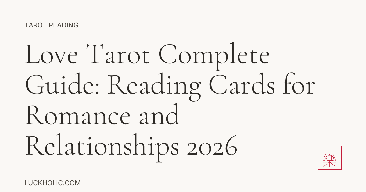 Love Tarot Complete Guide: Reading Cards for Romance and Relationships 2026